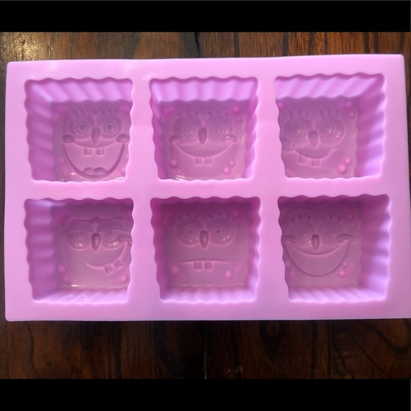 Kitchen | Copy Spongebob Squarepants Silicone Cupcake Muffin Pan Jello ...